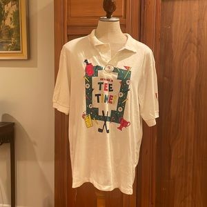 Crystal Springs | Shirts | Anytime Is Tee Time Golf Polo Short Sleeve ...